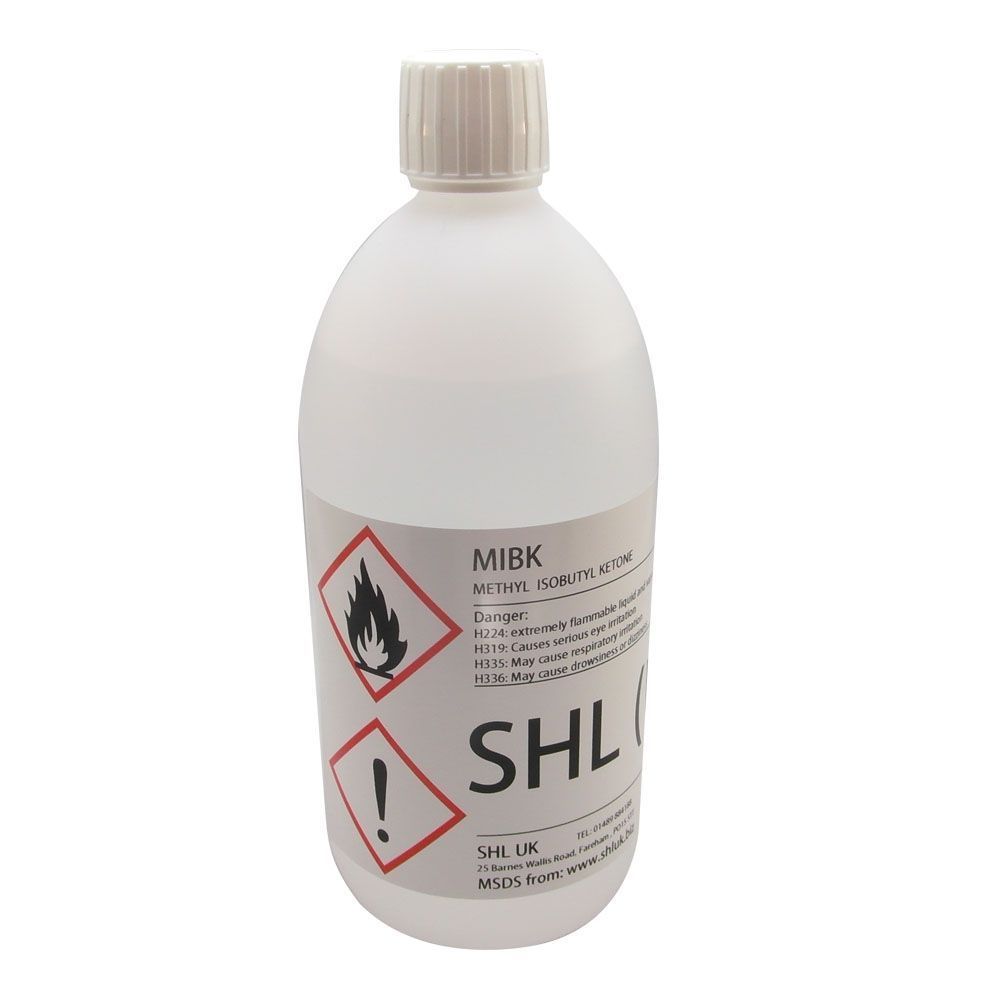 SHL 1 Litre (1000ml) High Quality pure Methyl IsoButyl Ketone MIBK – Shiny Hardware