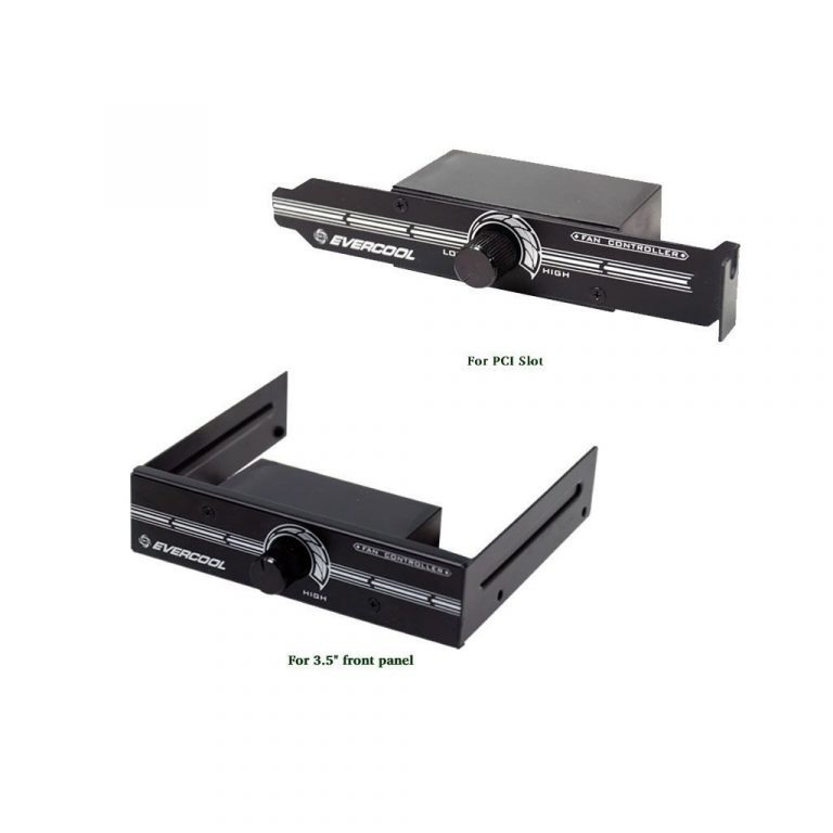 Evercool Twister PCI and Front Panel Fan Controller - Shiny Hardware
