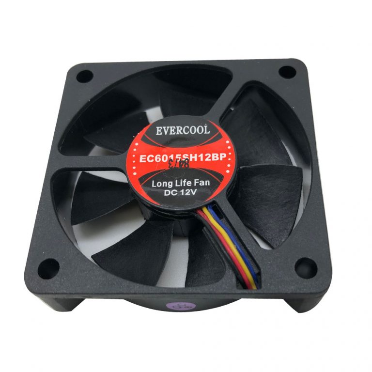 Evercool 60mm 6cm 60 x 15mm PWM 12 Volt PC case Fan EC6015SH12BP ...