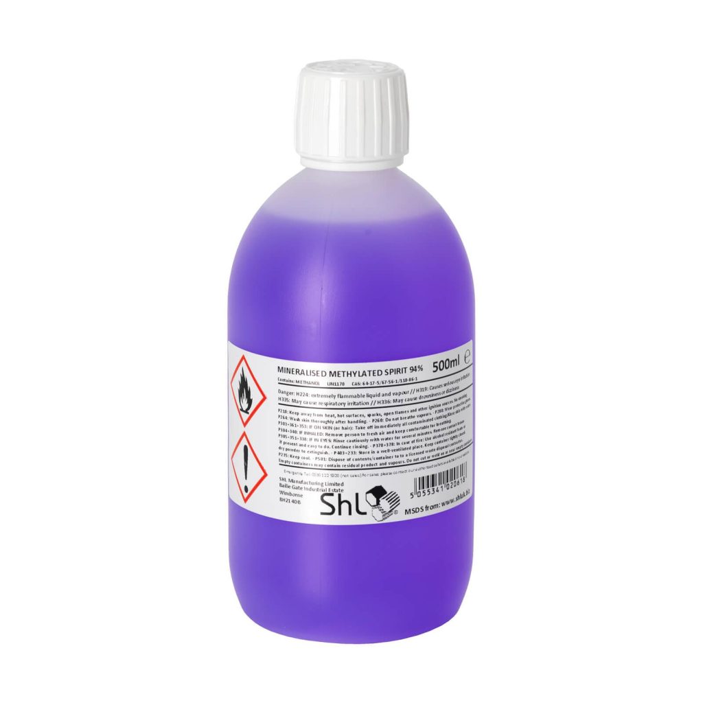 SHL 500ml High Quality 94% Methylated Spirits (Denatured Alcohol ...